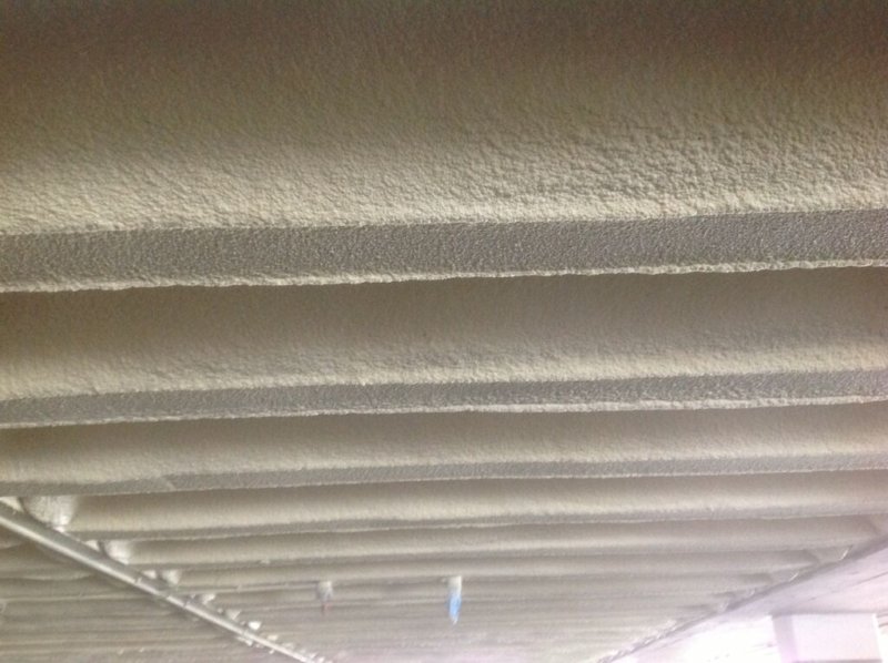 Car Park and Concrete Soffit Spray Foam Insulation | Foamspray