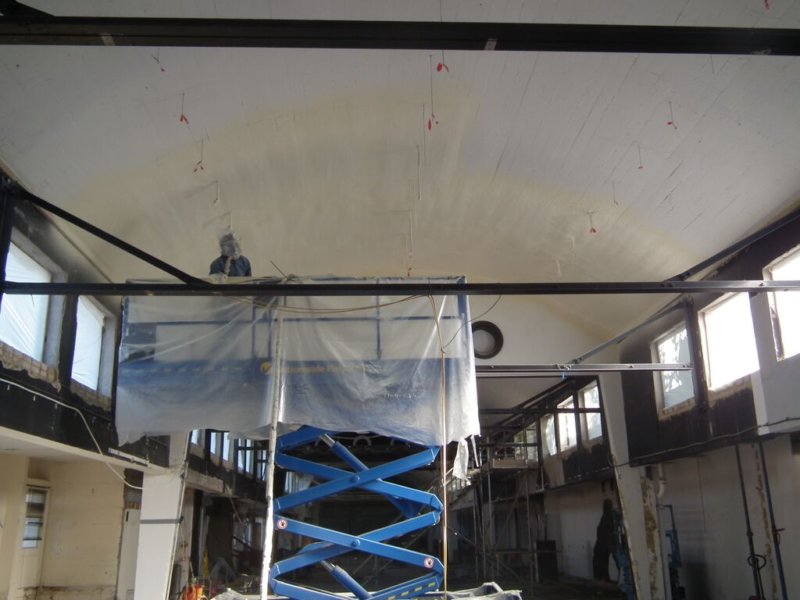 Car Park and Concrete Soffit Spray Foam Insulation | Foamspray