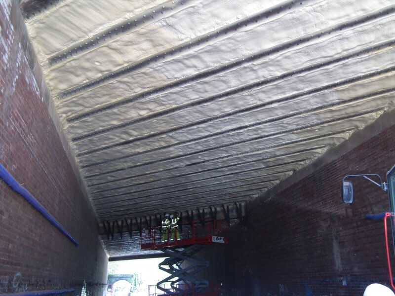 Car Park and Concrete Soffit Spray Foam Insulation | Foamspray