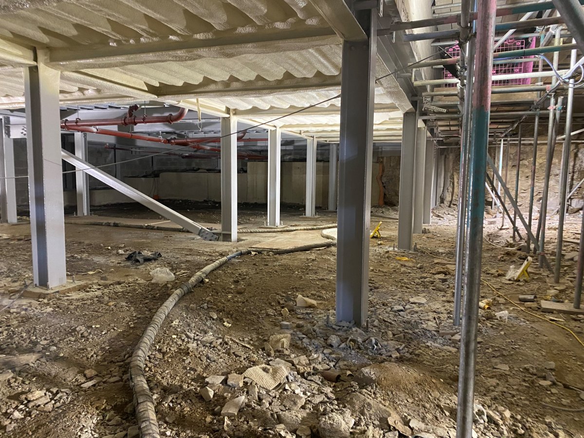 Car Park and Concrete Soffit Spray Foam Insulation | Foamspray